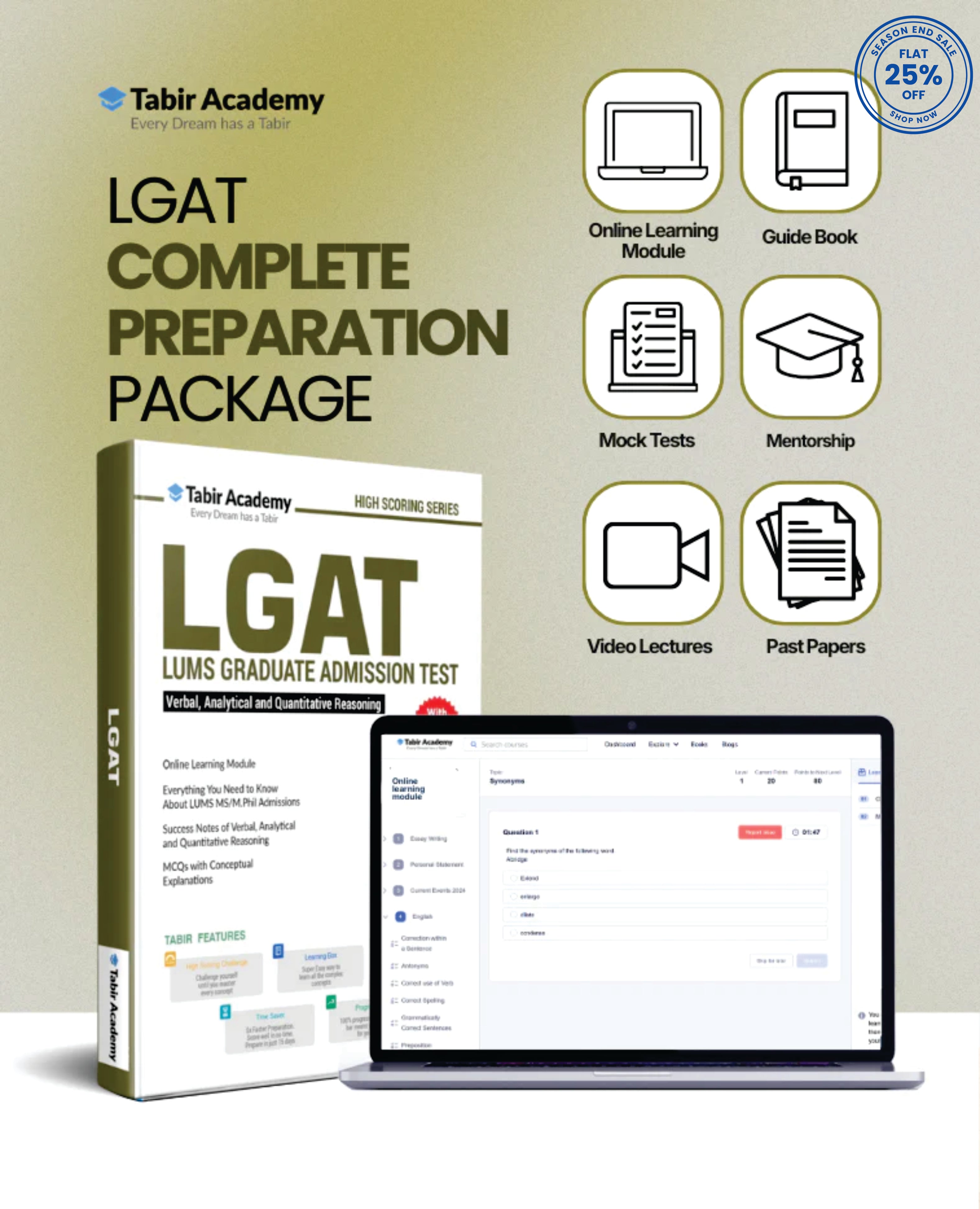 Master the LGAT (LUMS Graduate Admission Test) – Shop Tabir