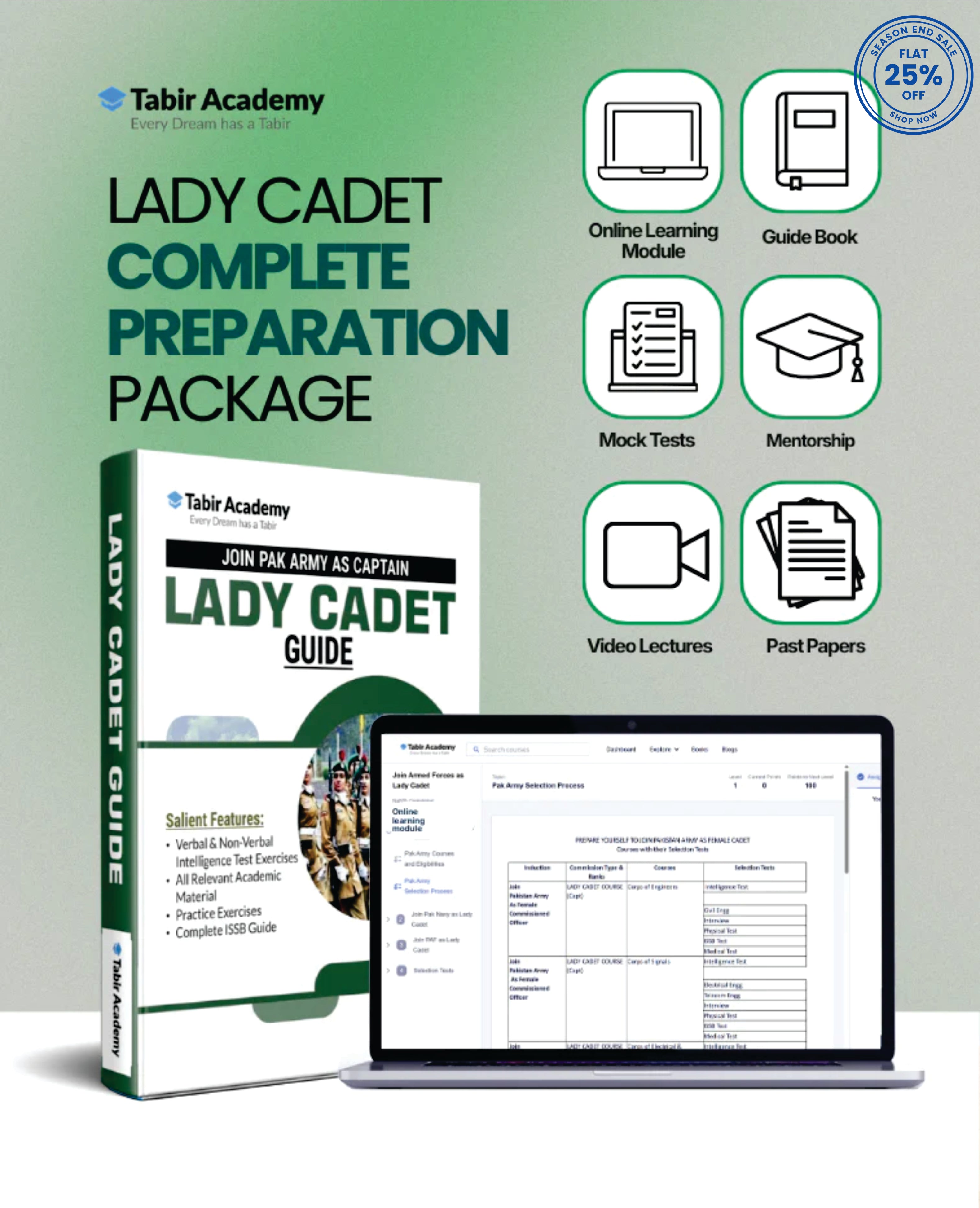 Lady Cadet Guide – Shop Tabir