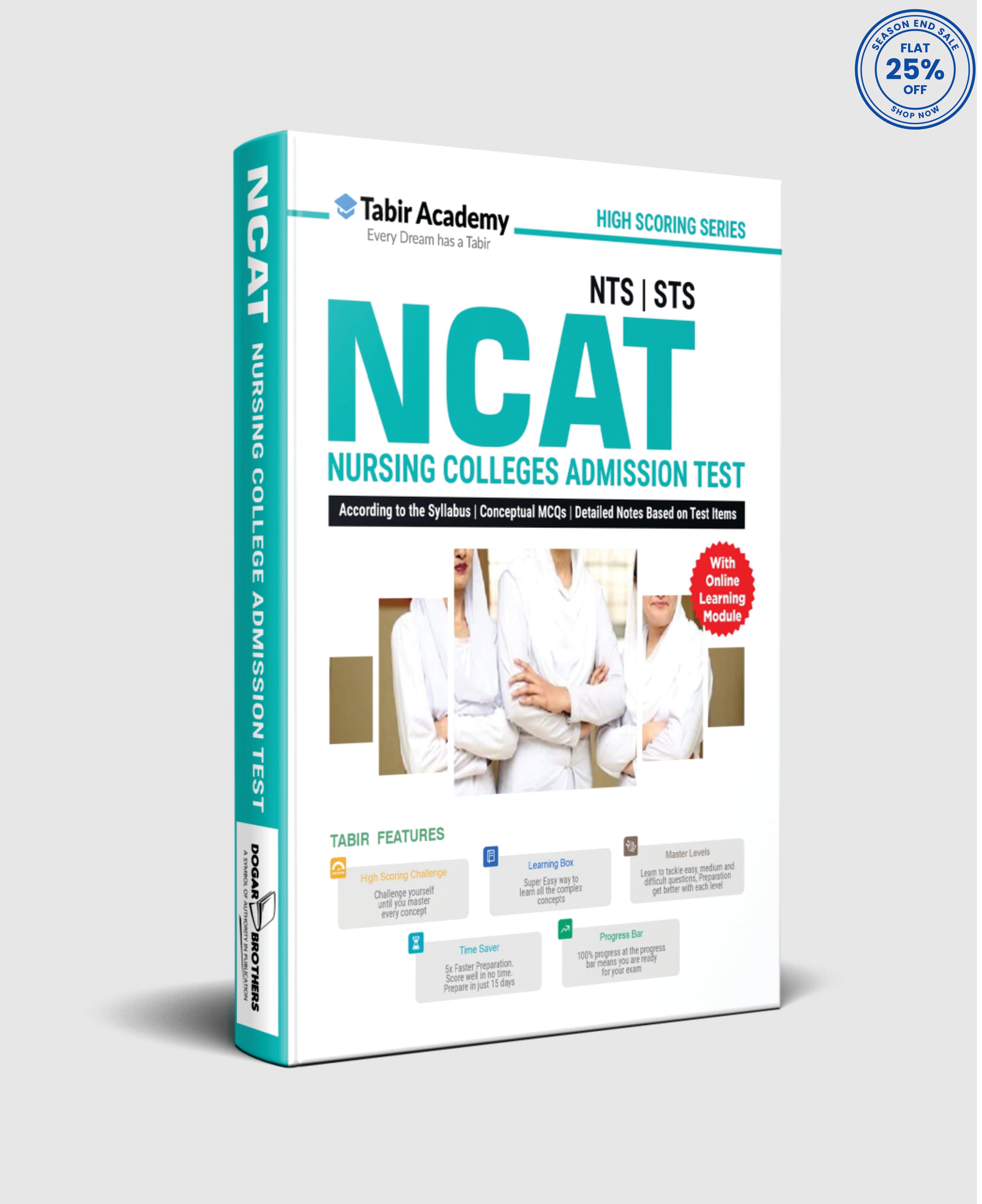 NCAT Nursing Colleges Admission Test Guide – Shop Tabir